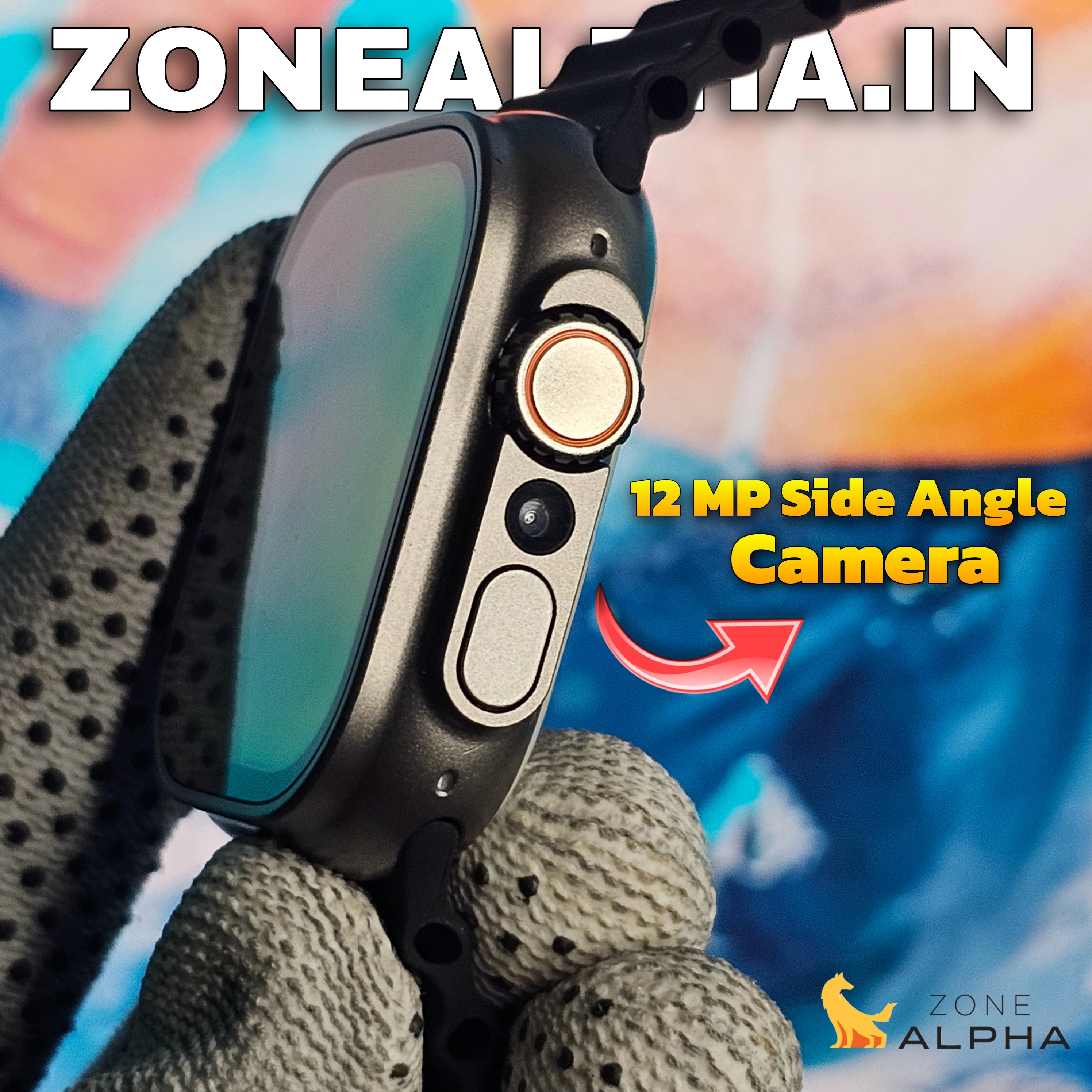 HK Ultra One Smartwatch: Super AMOLED Display, 4G WiFi Enabled - Zone Alpha