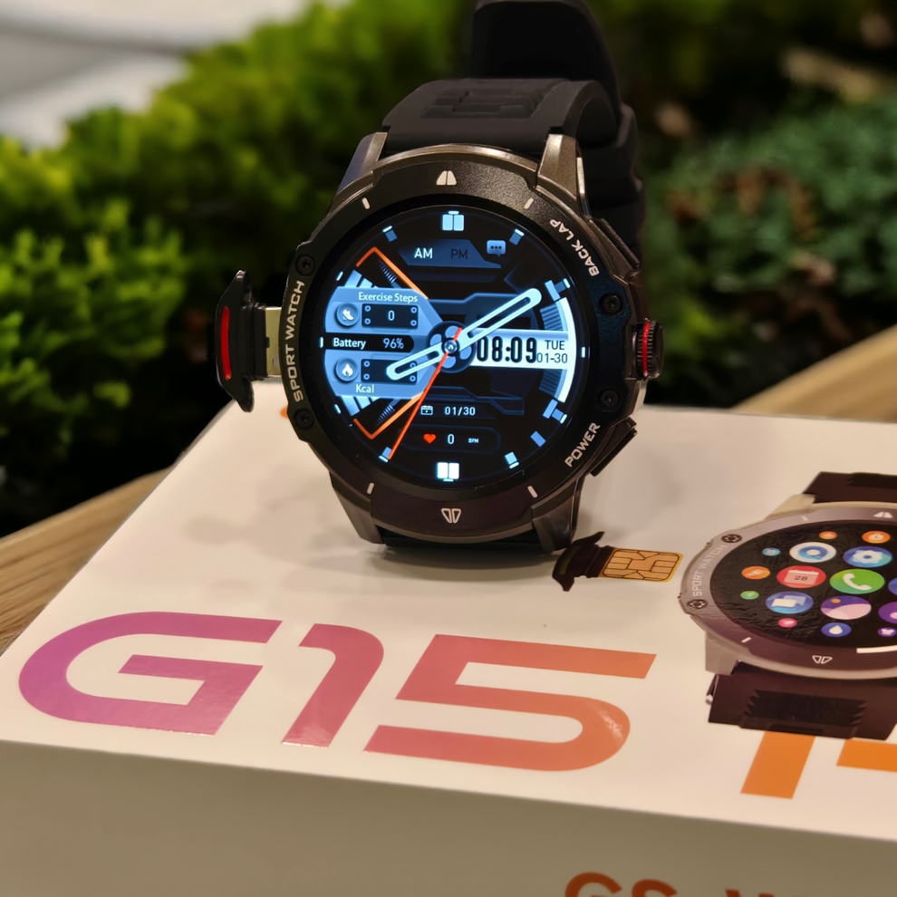 G15 Pro 5G Smartwatch with AMOLED, Camera & Android OS