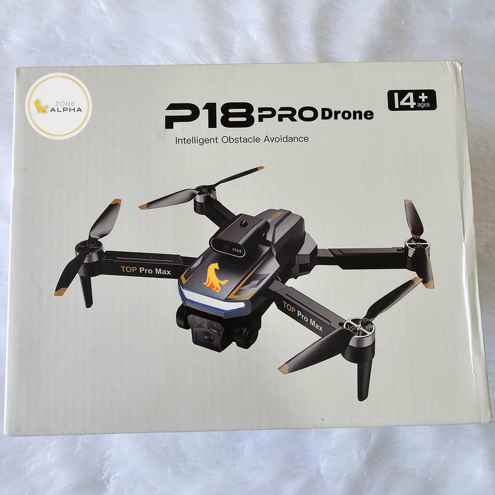 Explore the Skies with P18 Pro Drone: Brushless Motor & Free Extra ...