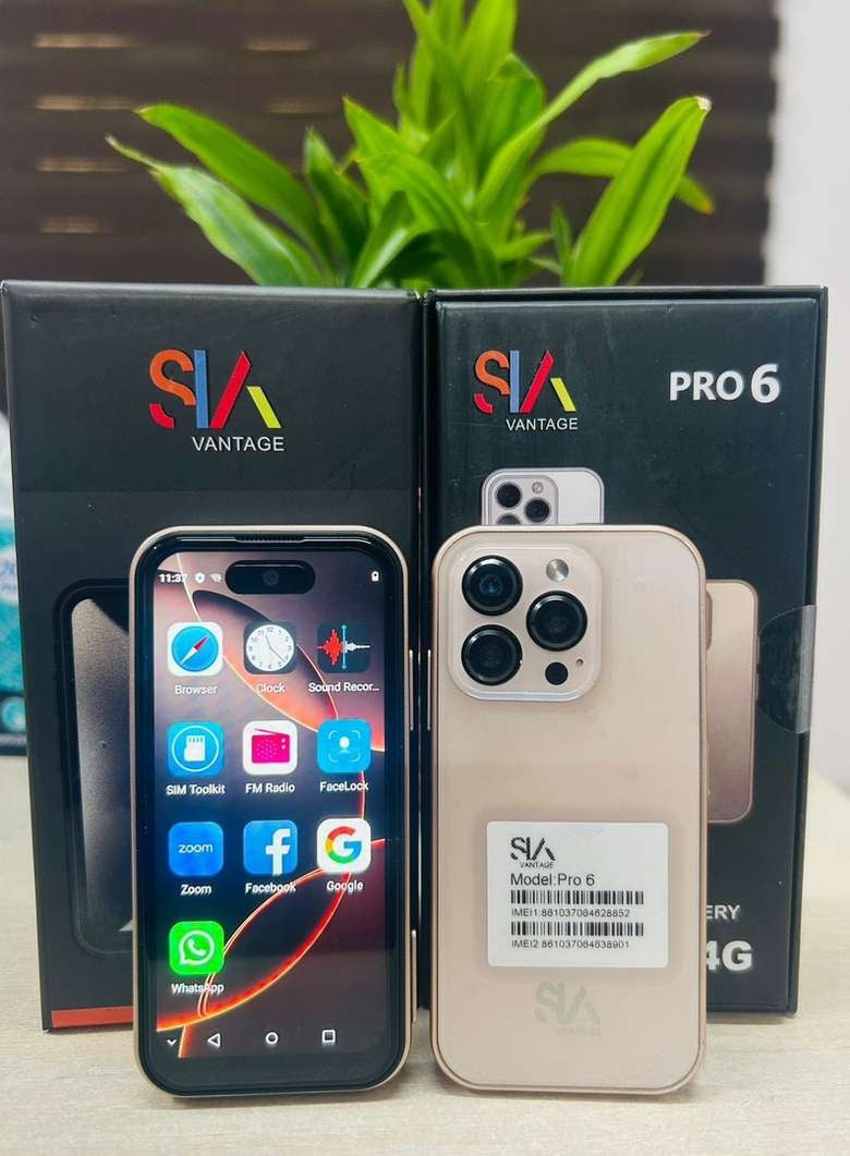 SIA Pro 6 Mini Smartphone Android with Dual SIM 4G | Zone Alpha